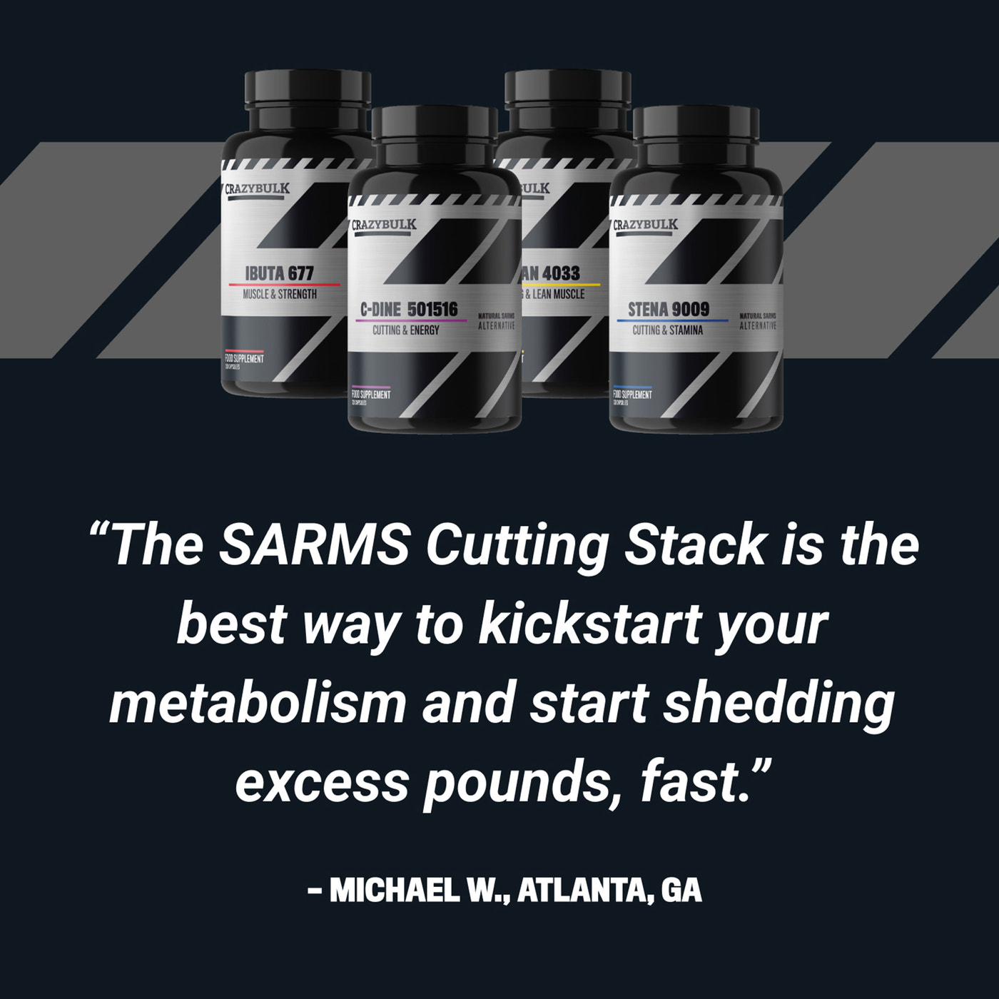 SARMs Cutting Stack | 4 Of The Best